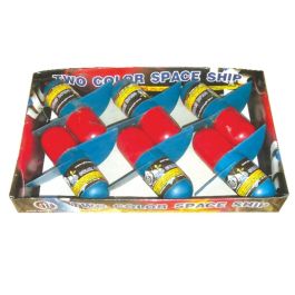Two Color Space Ship | Aerial Spinner by Supreme Fireworks