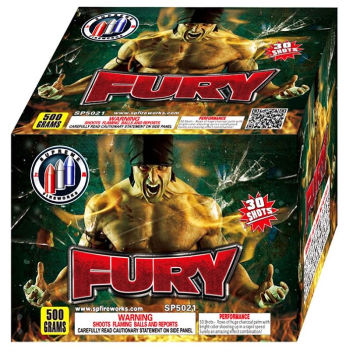 Fury | 30 Shot 500 Gram Multi Shot Aerial by Supreme Fireworks